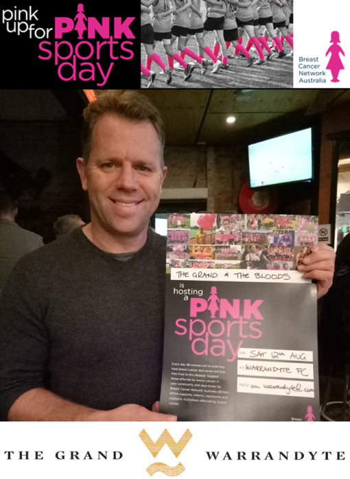 BCNA Pink Sports Day - Warrandyte Football Club